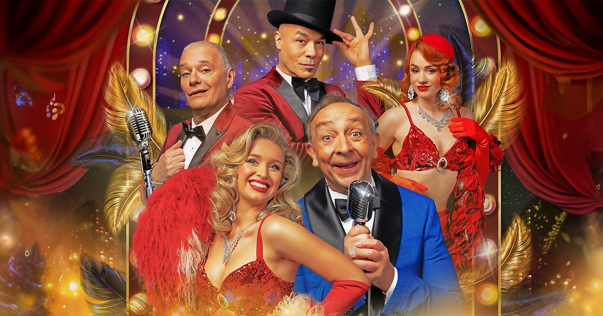 Ons Pap wil bij de Revue — Jon van Eerd, Stanley Burleson, Arie Cupé, Suzanna Pleiter, Gina ...